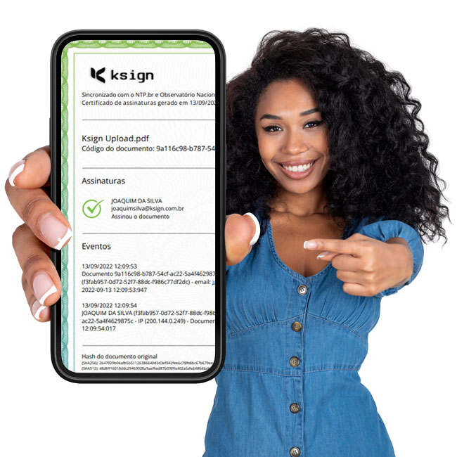 kSign, a plataforma de assinatura digital feita para você.